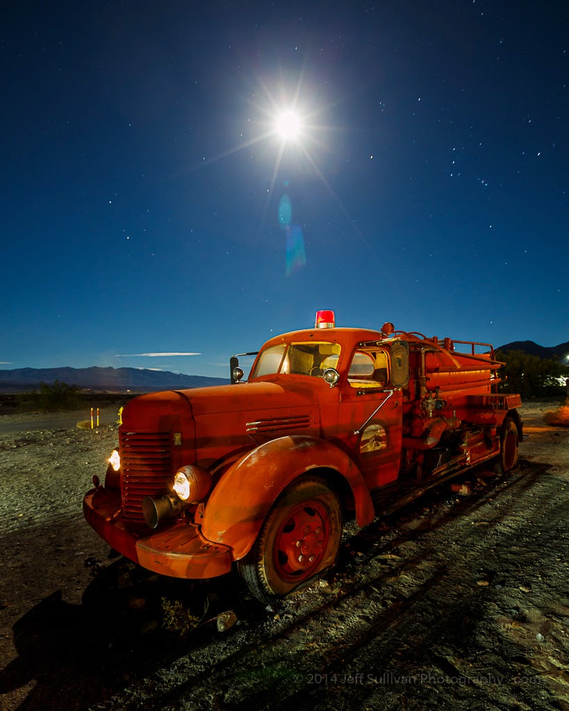 Light Painting in Death Valley - Great Basin School of Photography
