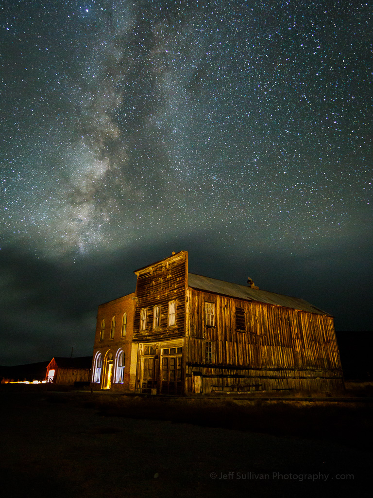 Stormy October Night in Bodie - Great Basin School of Photography