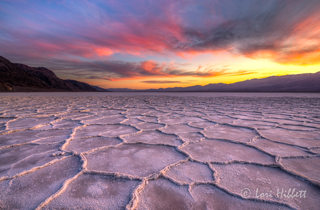 Lori Hibbett Death Valley canyon sunset - Jeff Sullivan Photography